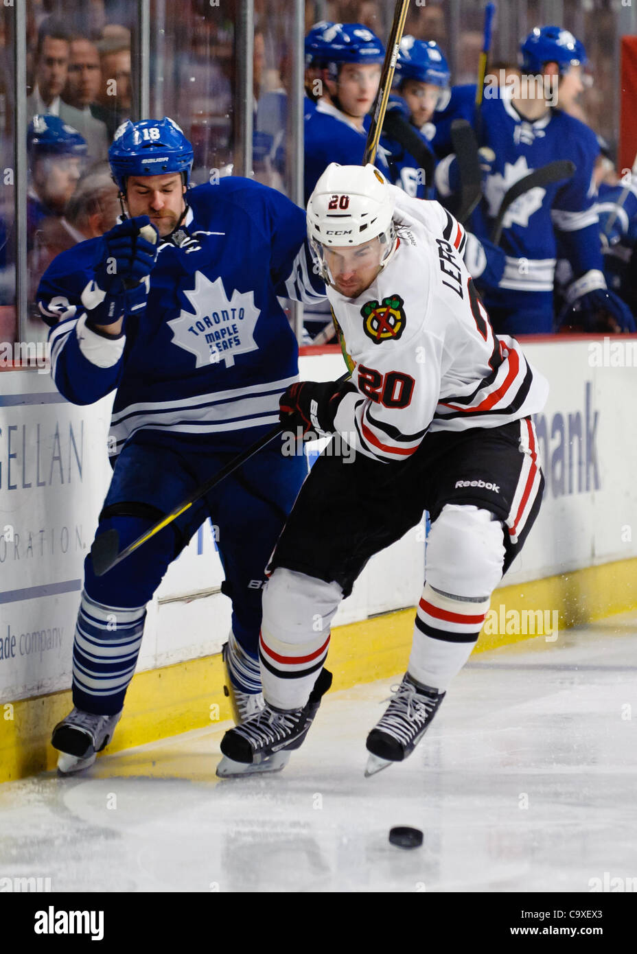 Feb. 29, 2012 - Chicago, Illinois, U.S - Chicago defenseman Sami ...