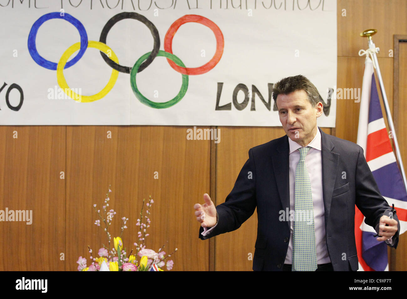 Sebastian Coe LOCOG Chairman, February 29, 2012 - JOC : Sebastian Coe ...