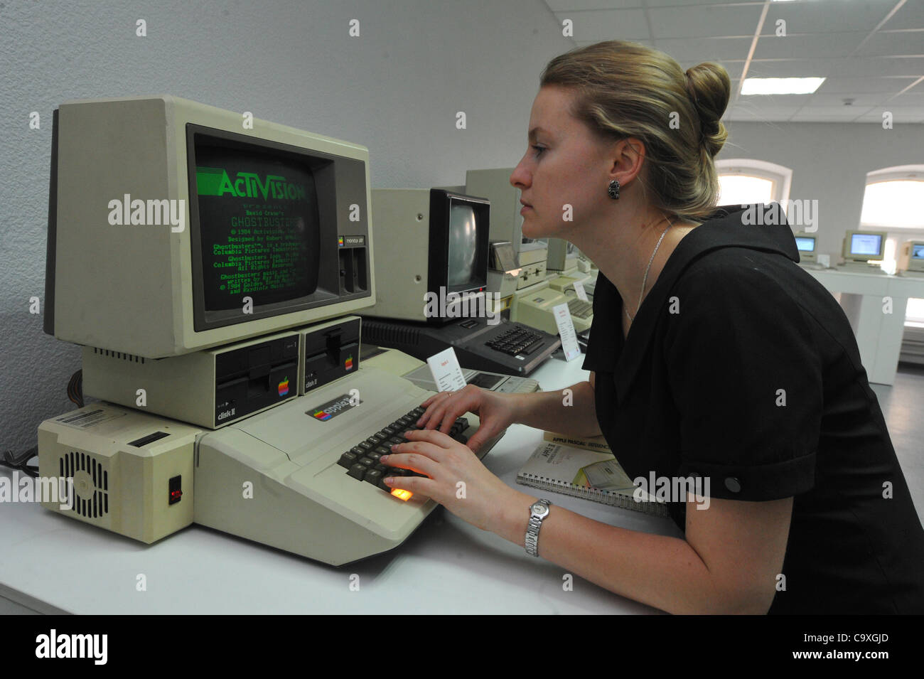 Feb. 20, 2012 - Moscow, Russia - Apple Inc. museum in Moscow.Pictured ...
