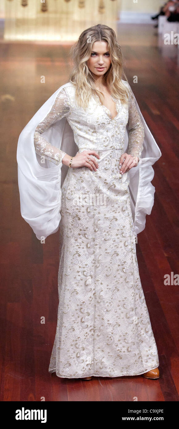 Jess Hart at the Myer Autumn Winter 2012 Collection Launch, Melbourne ...