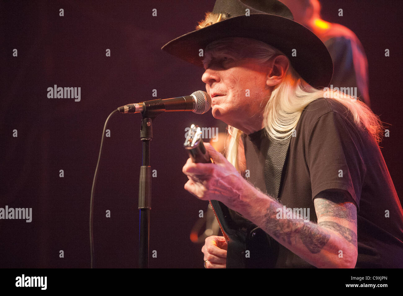Johnny winter concert hi-res stock photography and images - Alamy