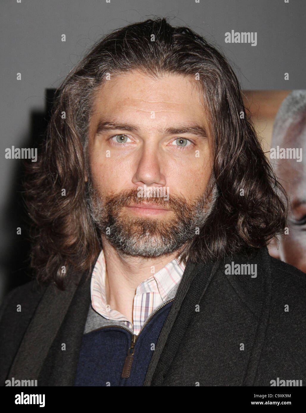 March 1, 2012 - New York, New York, U.S. - Actor ANSON MOUNT attends ...