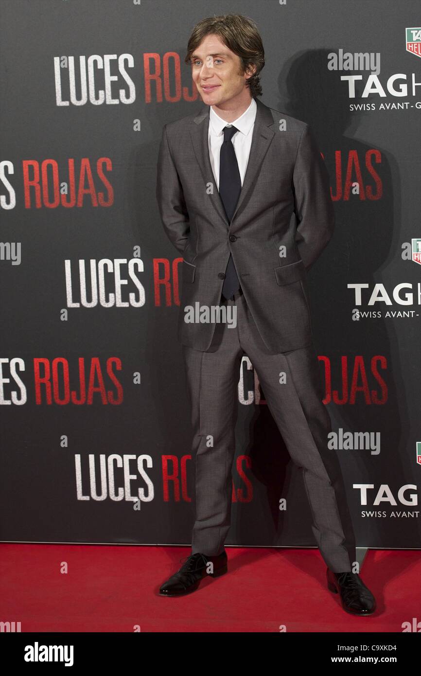 March 1, 2012 - Madrid, Spain - Irish Actor CILLIAN MURPHY attends 'Red ...