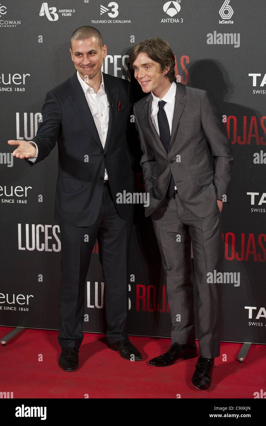 March 1, 2012 - Madrid, Spain - Director RODRIGO CORTES and Irish Actor ...