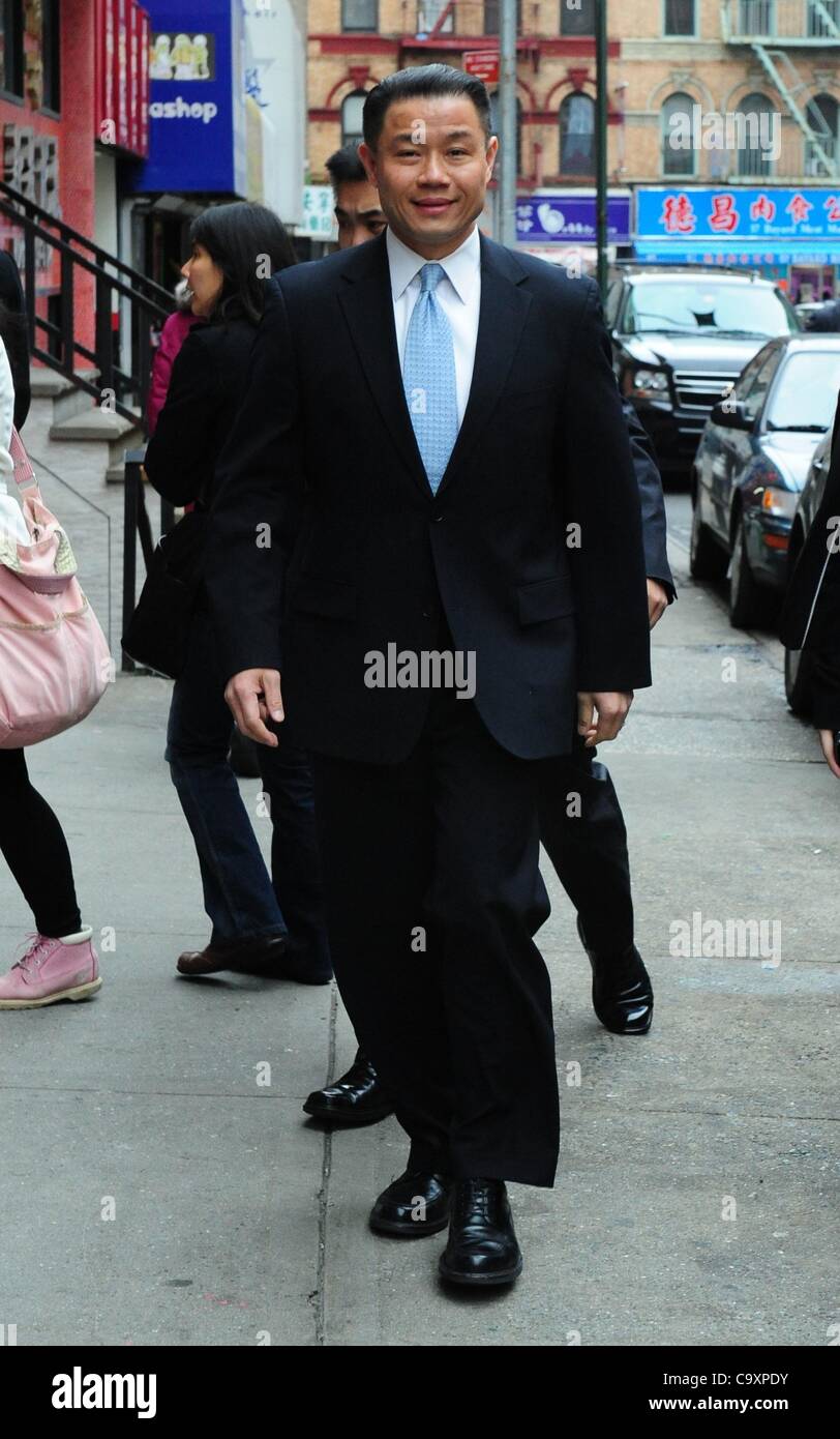 March 2, 2012 - Manhattan, New York, U.S. - City Comptroller JOHN LIU ...