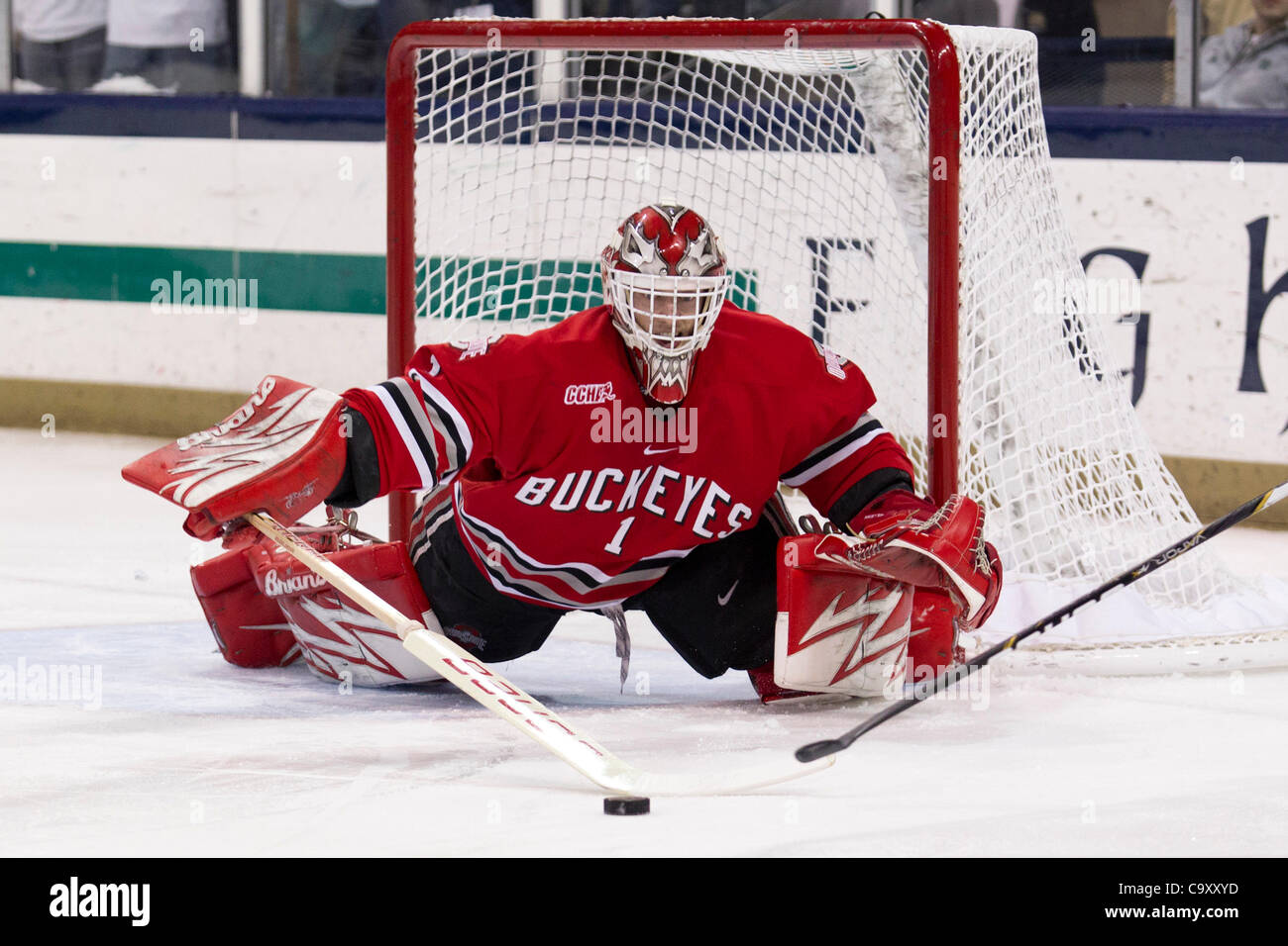 Hockey crease hi-res stock photography and images - Alamy