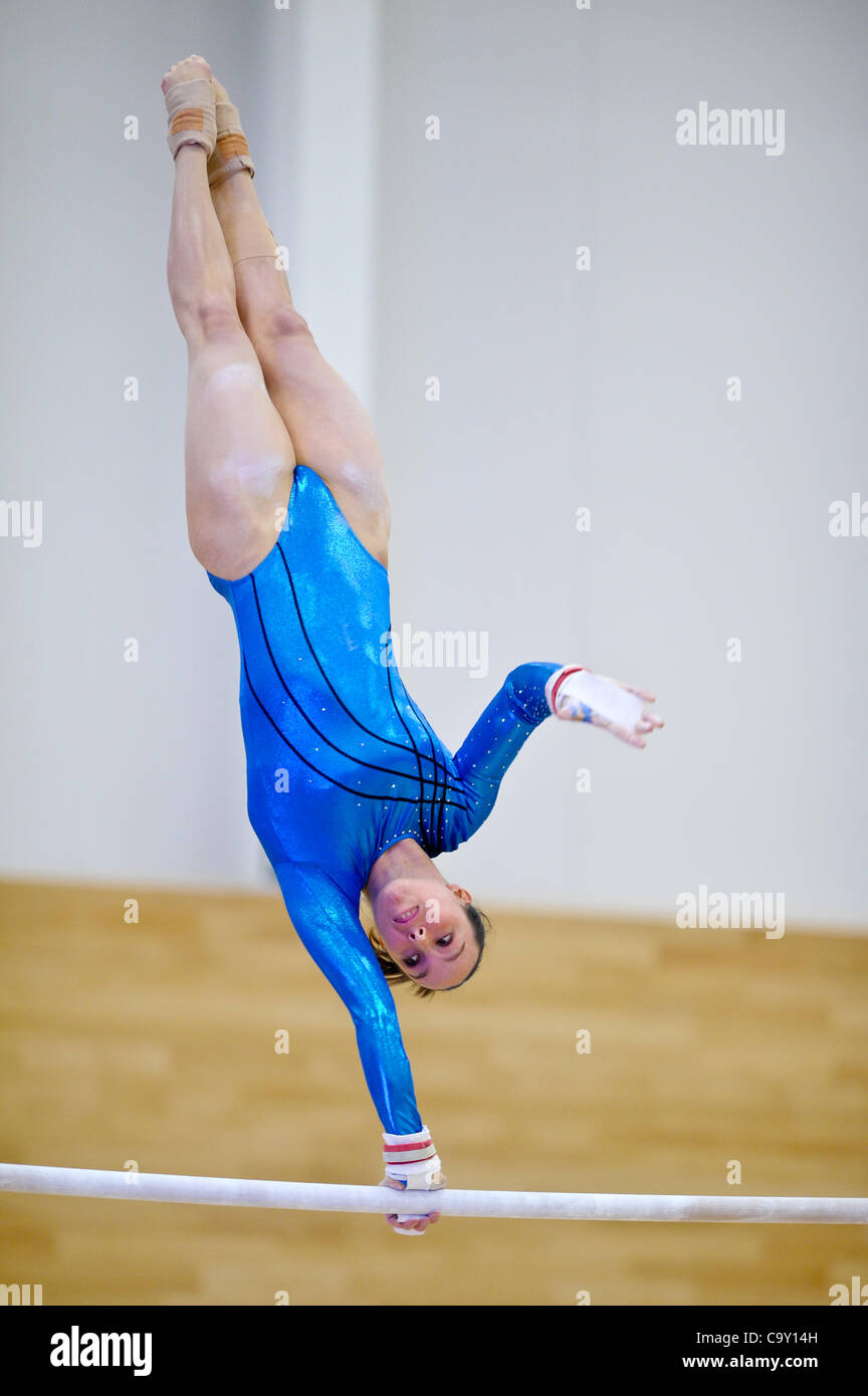 The English Gymnastics Championships Dartford Kent 3.2.12. Beth Tweddle ...