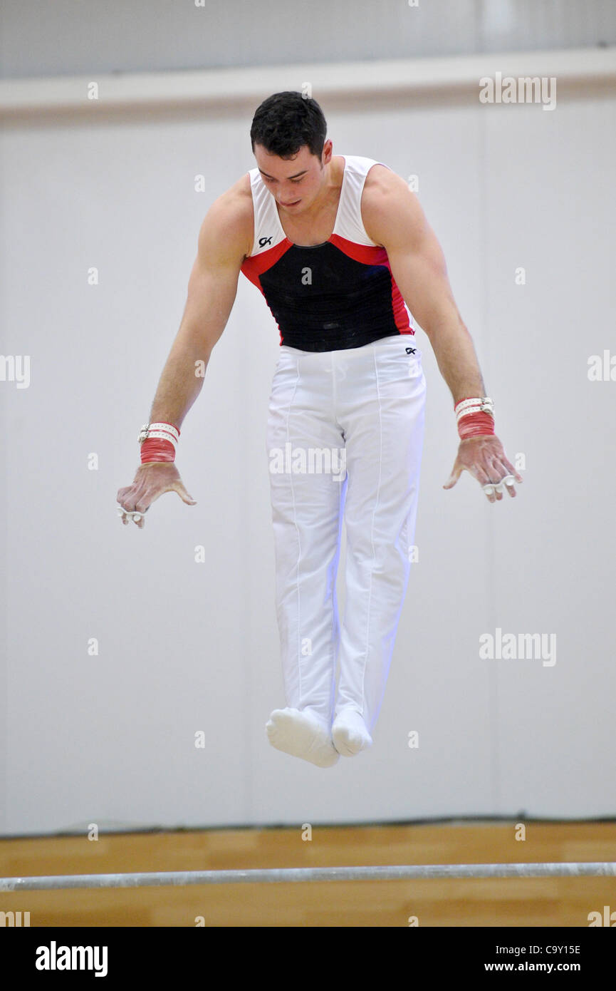 The English Gymnastics Championships Dartford Kent 3.2.12.Kristian ...