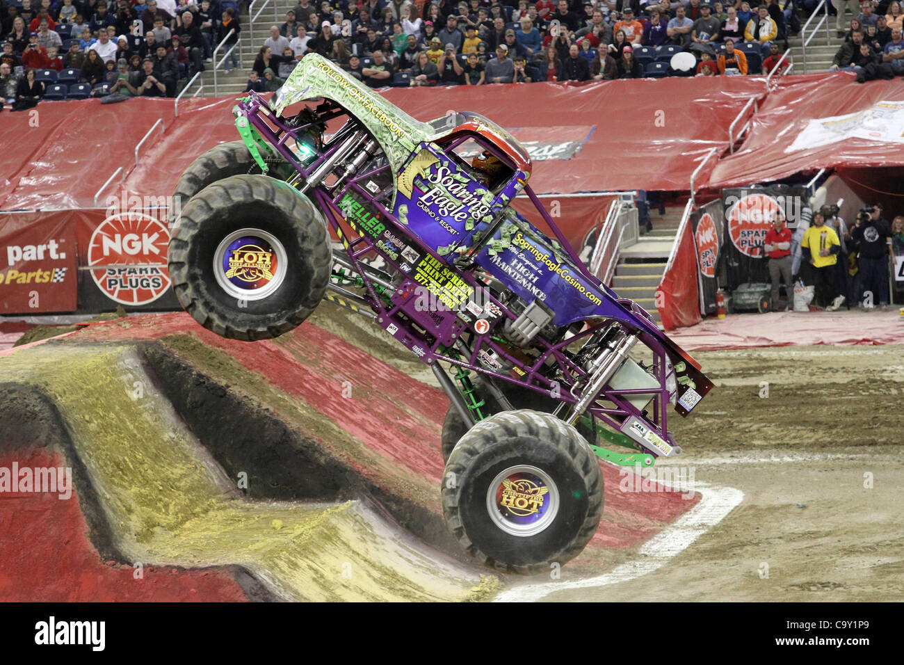 Monster jam 2012 hi-res stock photography and images - Alamy