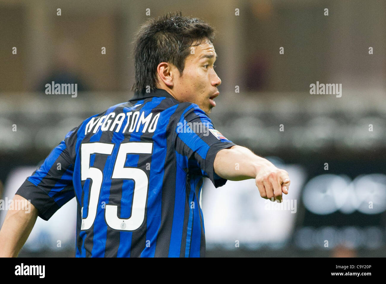 Yuto Nagatomo (Inter), MARCH 4, 2012 - Football / Soccer : Italian ...