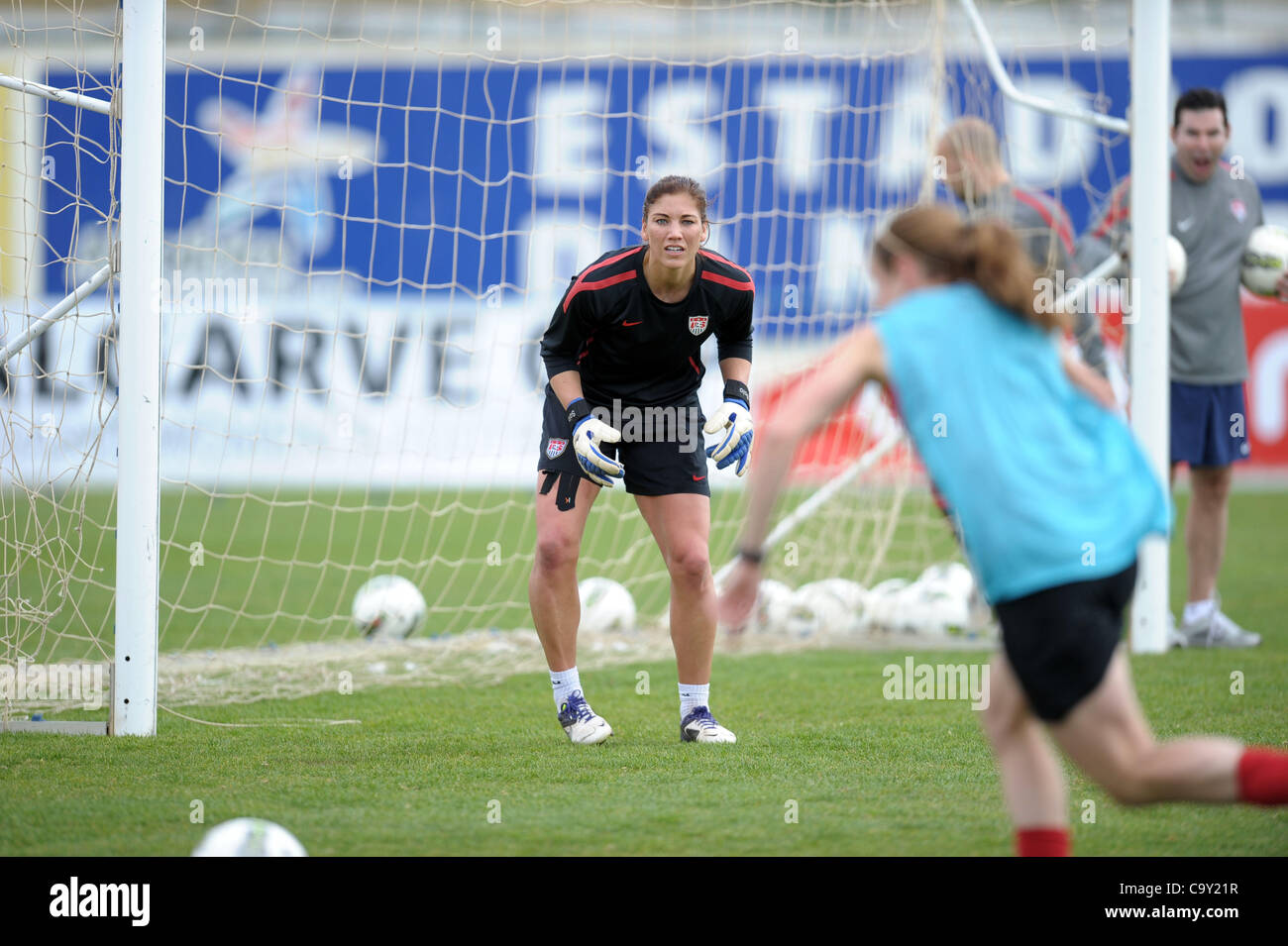 Hope Solo Nike Training
