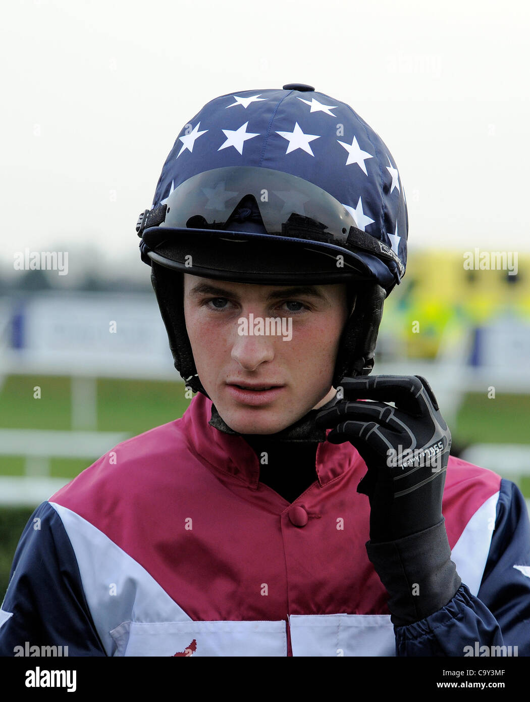 BRIAN TOOMEY JOCKEY DONCASTER RACECOURSE DONCASTER ENGLAND 02 March ...