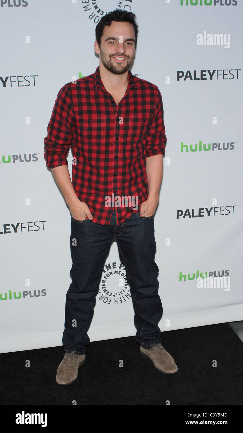Jake Johnson New Girl High Resolution Stock Photography and Images - Alamy