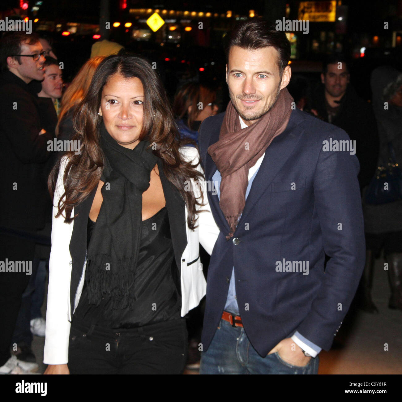 March 5, 2012 - New York, New York, U.S. - Model ALEX LUNDQVIST and ...