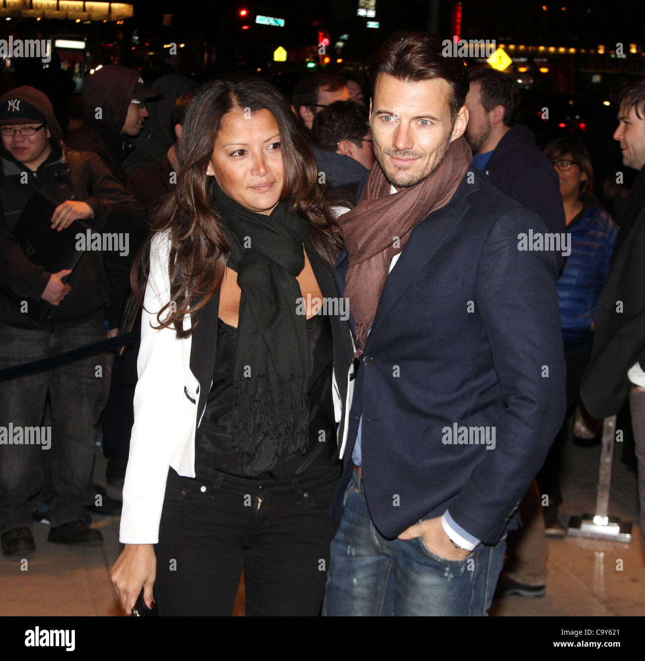 March 5, 2012 - New York, New York, U.S. - Model ALEX LUNDQVIST and ...