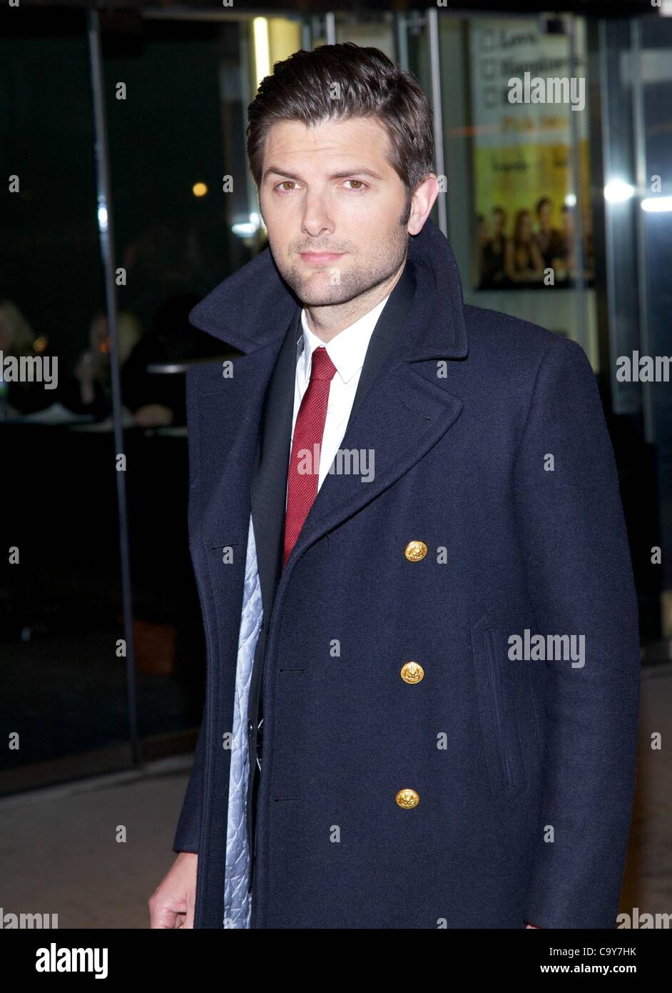 Adam Scott at arrivals for FRIENDS WITH KIDS Premiere, SVA Theatre, New ...