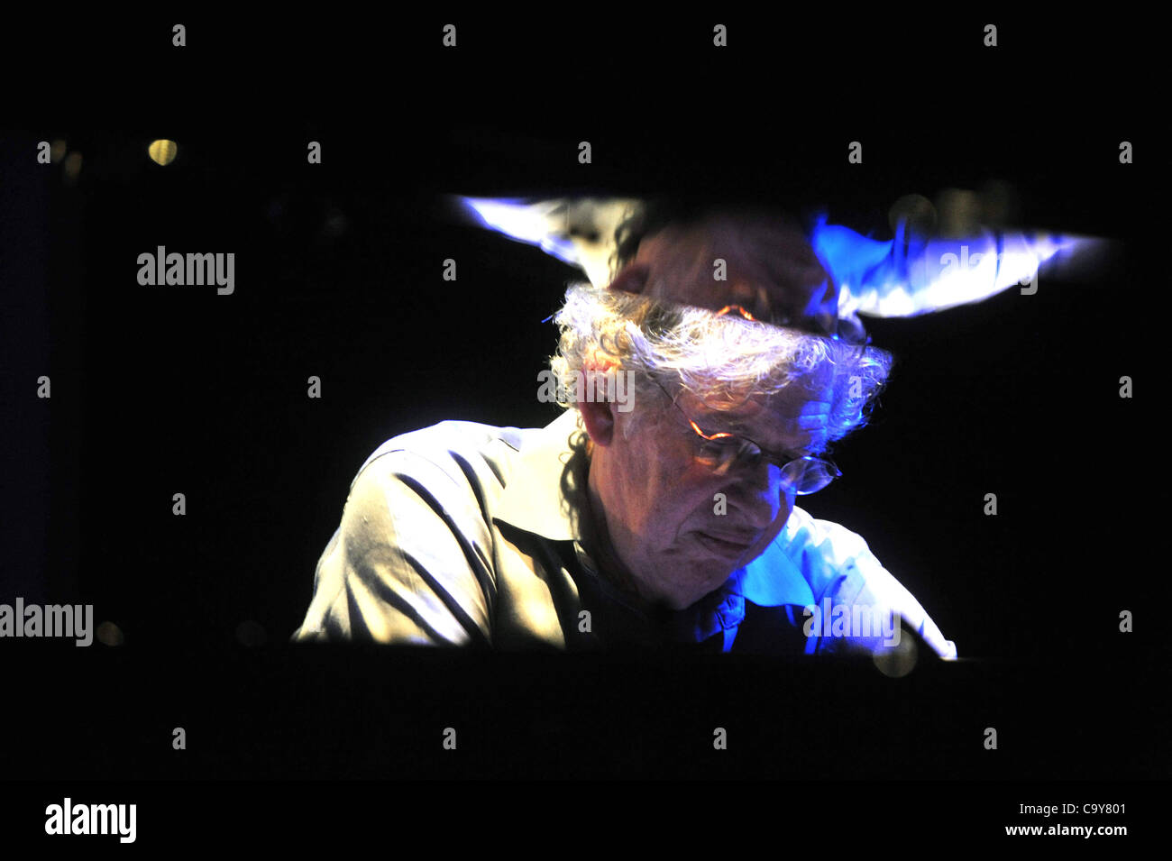 American composer, keyboardist, and improvisor Richard Teitelbaum ...