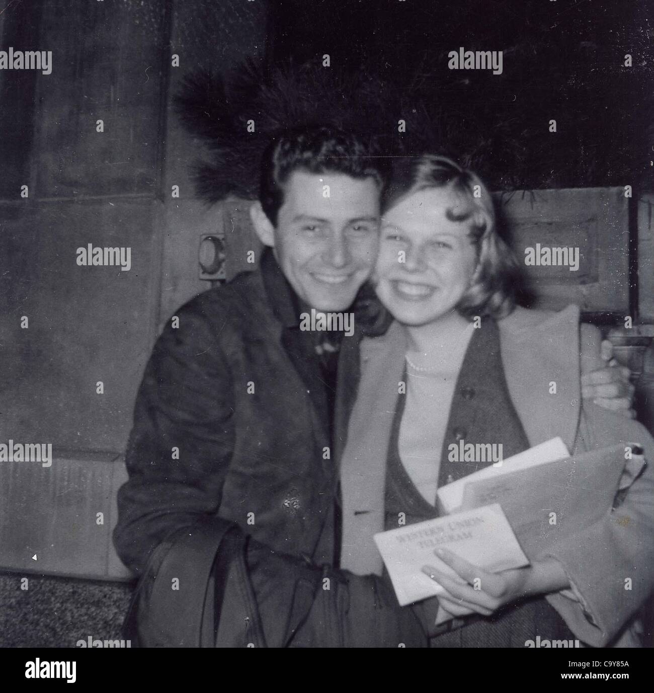 EDDIE FISHER Barbara Falk.Supplied by Photos, inc.(Credit Image: Â ...
