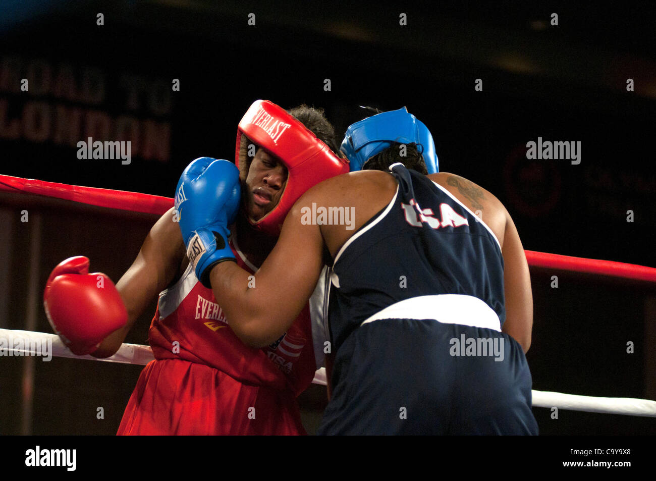 Olympic boxing trials hi-res stock photography and images - Alamy