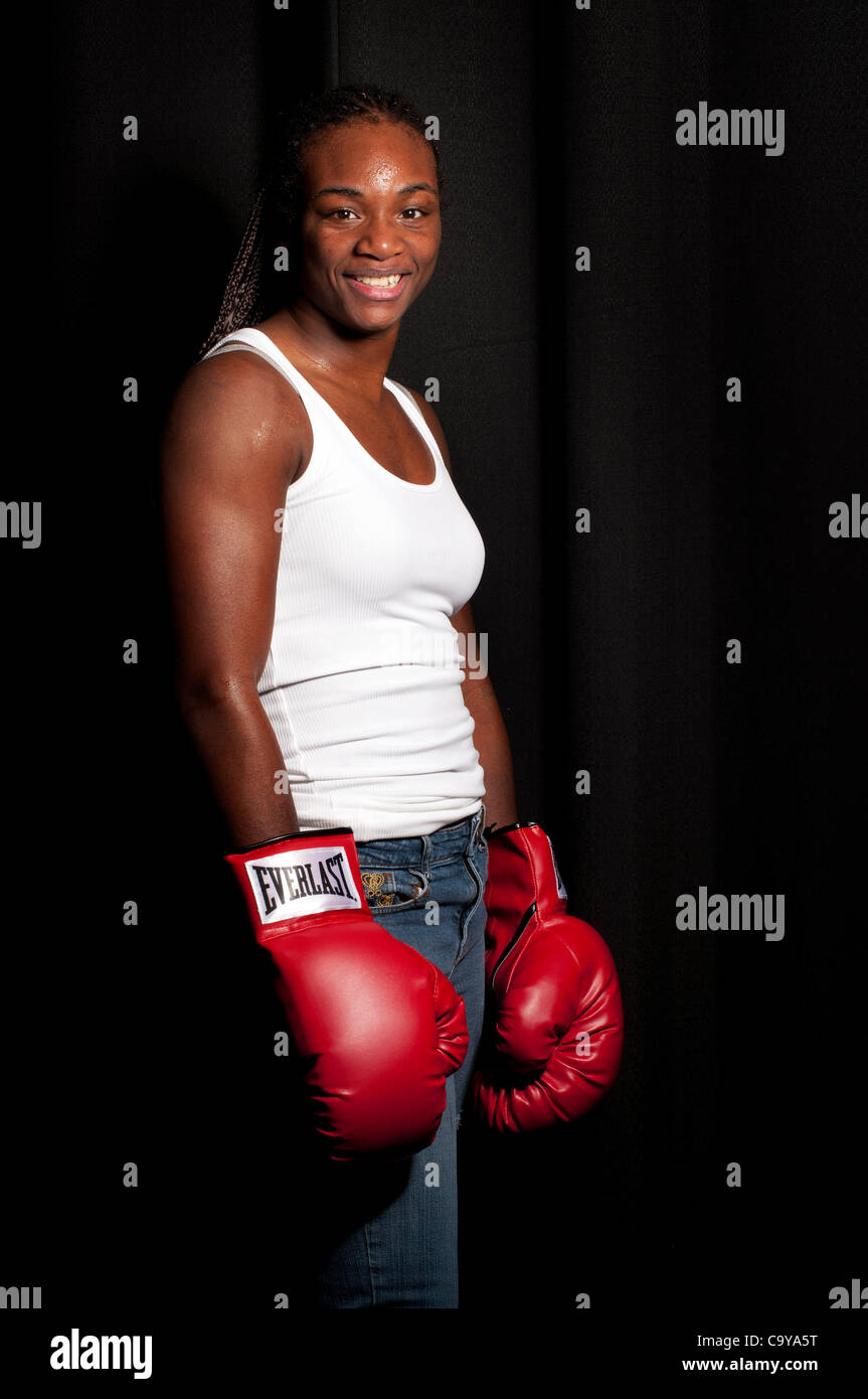 Feb. 19, 2012 - Spokane, Washington, USA - Claressa Shields U.S. Women ...
