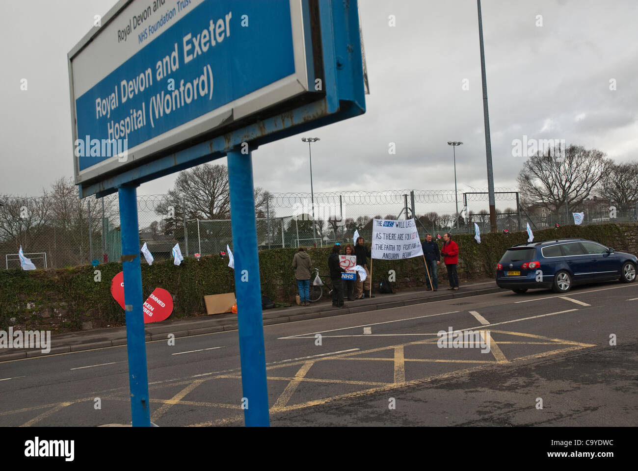 At the royal devon and exeter hospital hi-res stock photography and ...