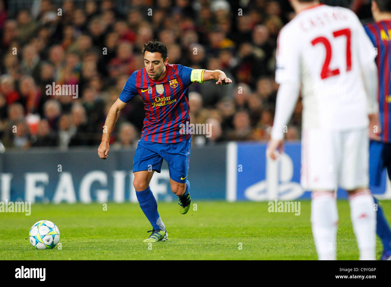 Xavi (Barcelona), MARCH 7, 2012 - Football / Soccer : UEFA Champions ...