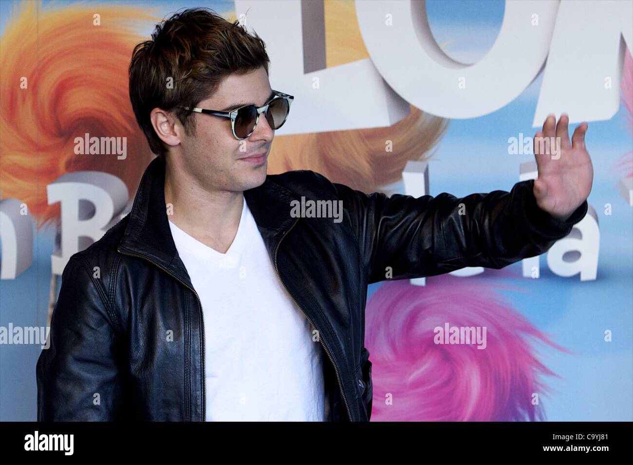 March 8, 2012 - Madrid, Spain - US Actor Zac Efron Attends a Meeting ...