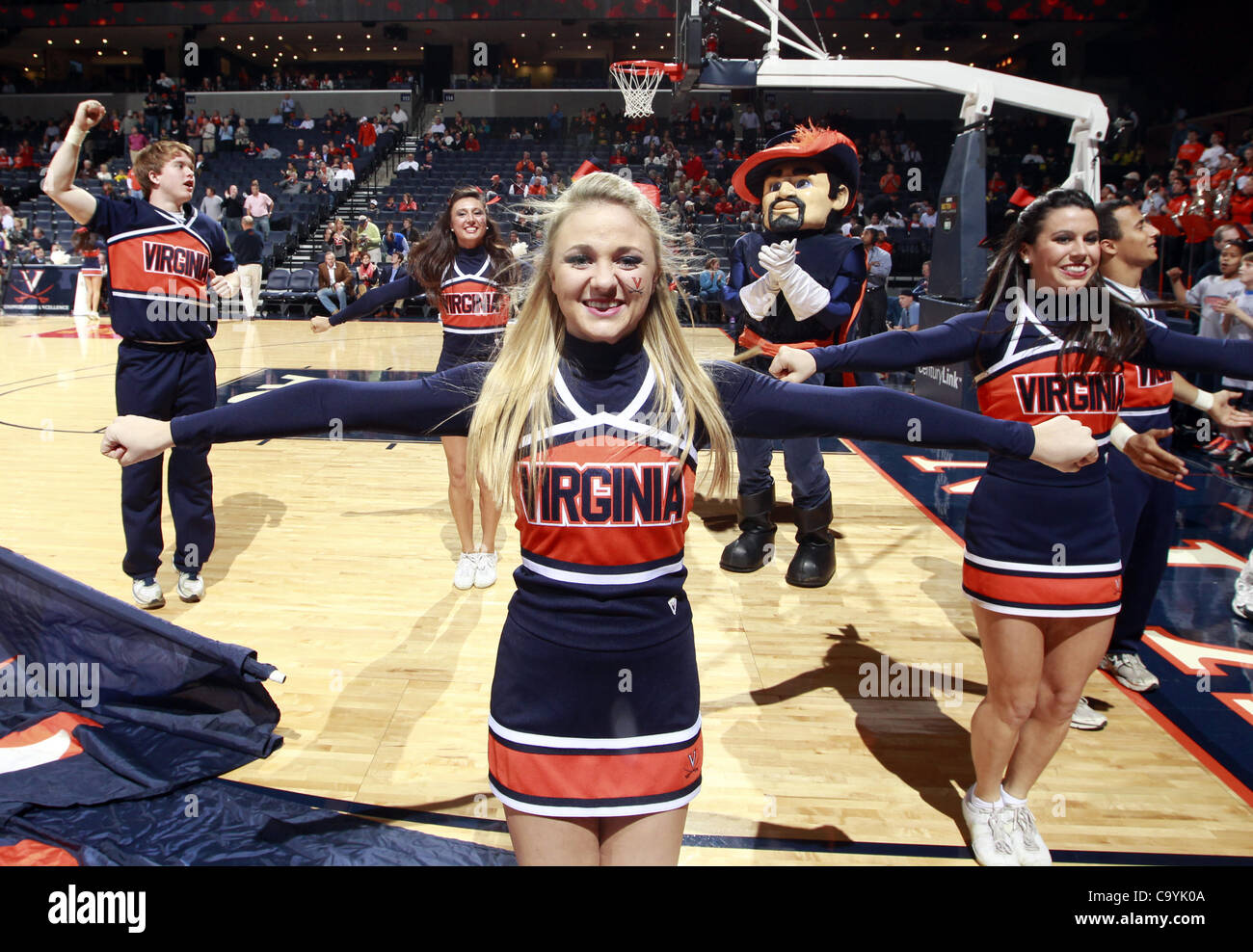 Virginia cheerleaders hi-res stock photography and images - Alamy