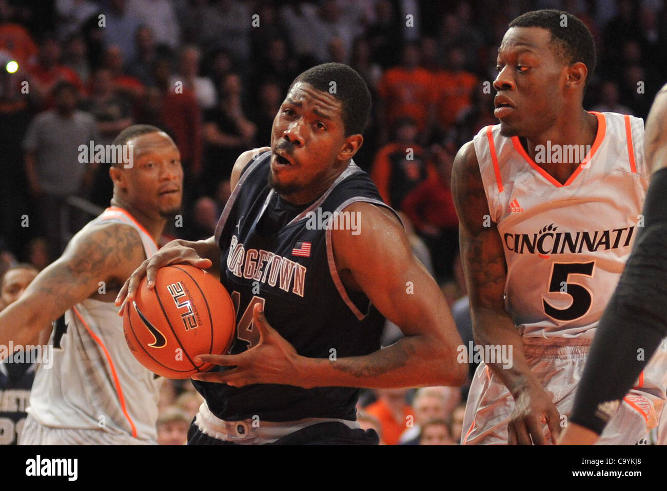 March 8, 2012 - New York, New York, U.S - Georgetown University Hoyas ...