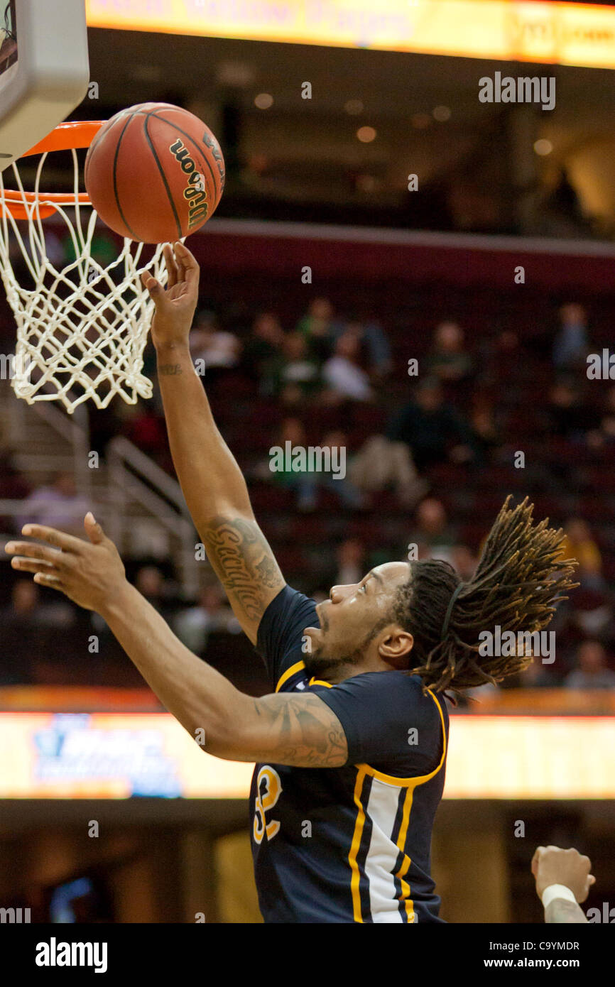 March 8, 2012 - Cleveland, Ohio, U.S - Toledo forward Reese Holliday ...