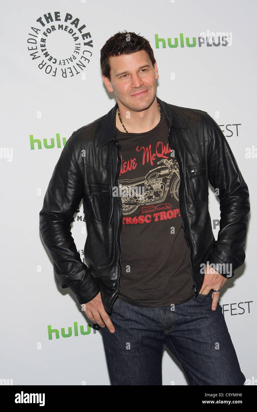 March 8, 2012 - Los Angeles, California, U.S. - David Boreanaz.The ...