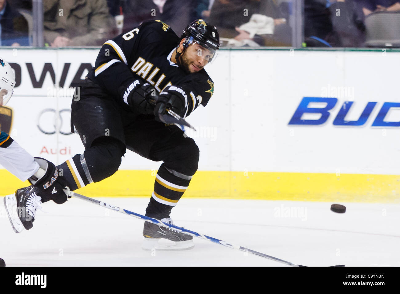 March 8, 2012 - Dallas, Texas, US - Dallas Stars Defenseman Trevor ...