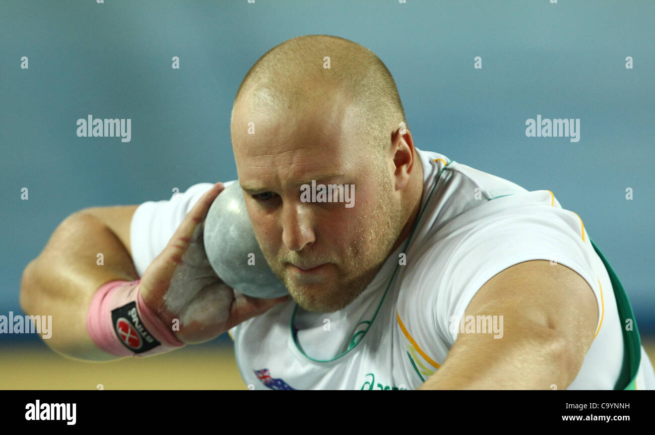 ISTANBUL, TURKEY: Friday 9 March 2012, Dale Stevenson (AUS) of ...