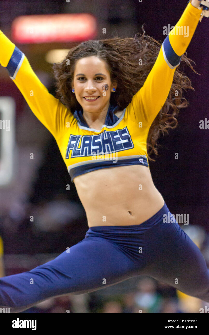 March 8, 2012 - Cleveland, Ohio, U.S - A member of the Kent State dance ...