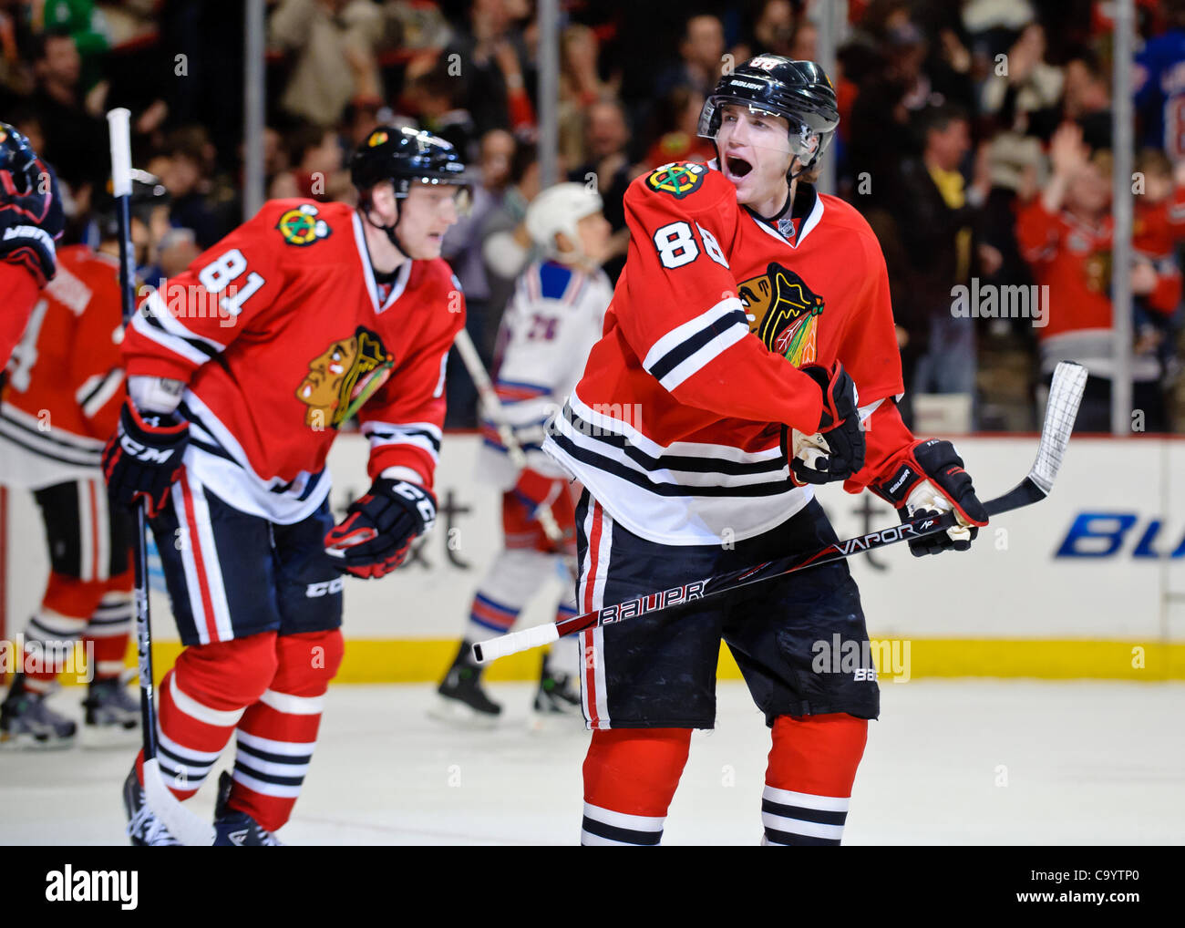 Patrick Kane Heartbreaker Celebration
