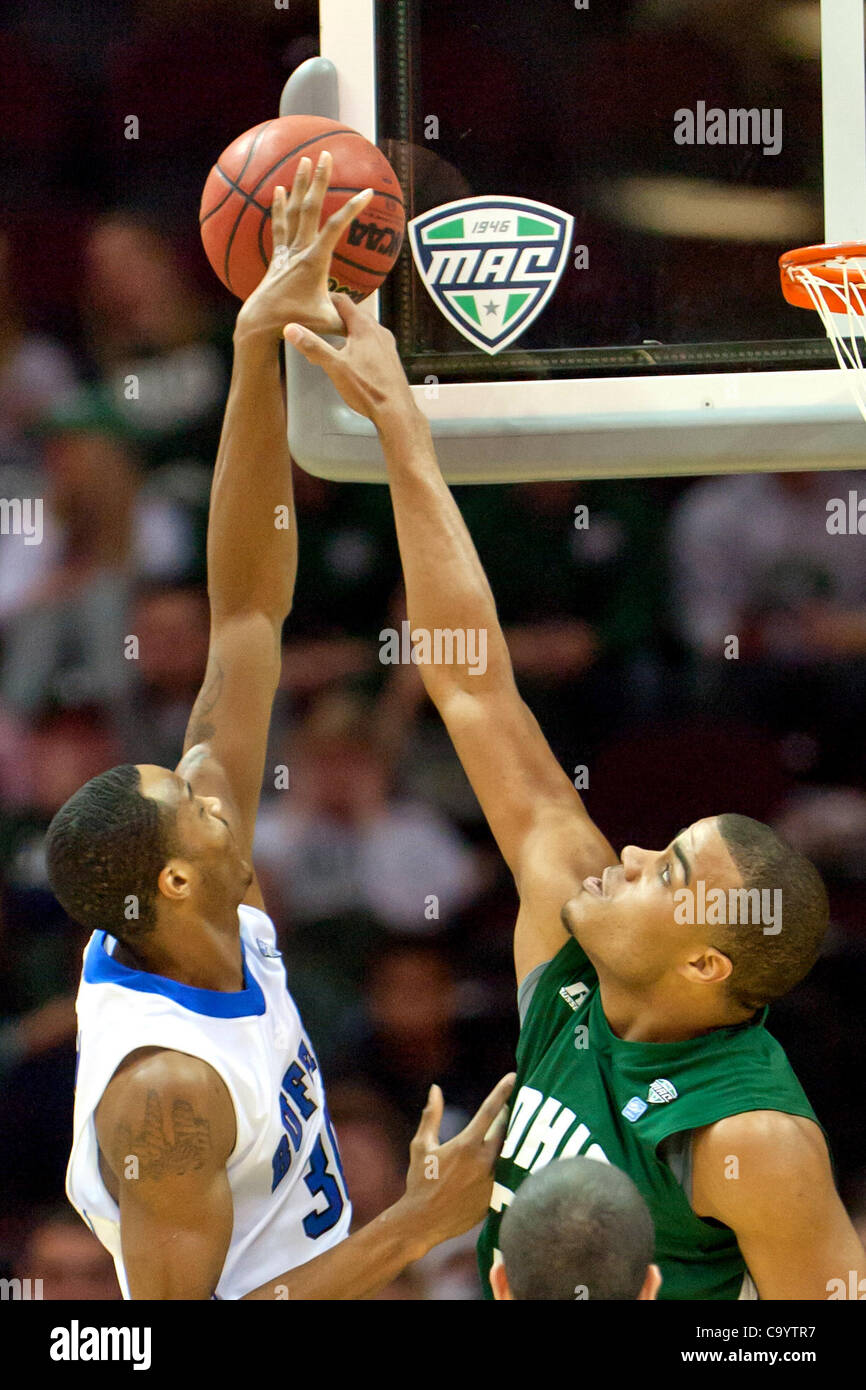 March 9, 2012 - Cleveland, Ohio, U.S - Ohio forward Reggie Keely (30 ...