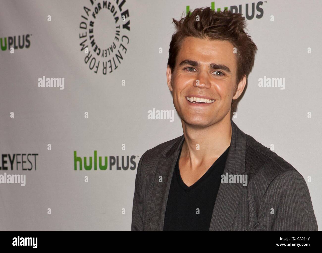 Paul Wesley at arrivals for THE VAMPIRE DIARIES at PaleyFest 2012 ...