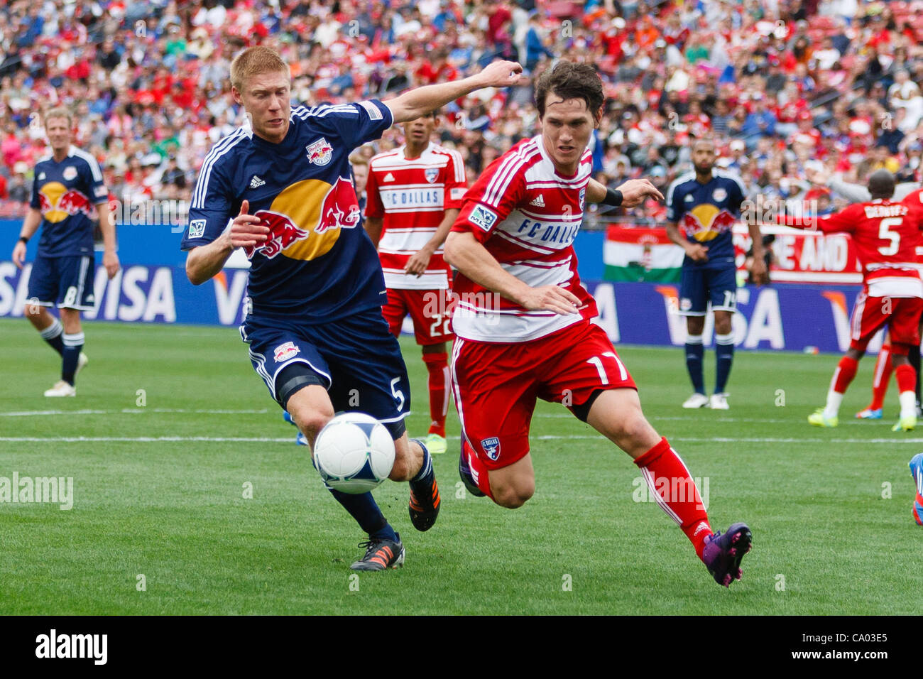 March 11, 2012 - Frisco, Texas, US - FC Dallas defender Zach Loyd (17 ...