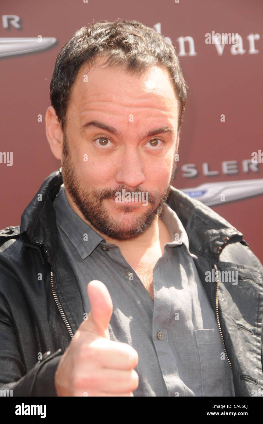 Dave Matthews at arrivals for The John Varvatos 9th Annual Stuart House ...