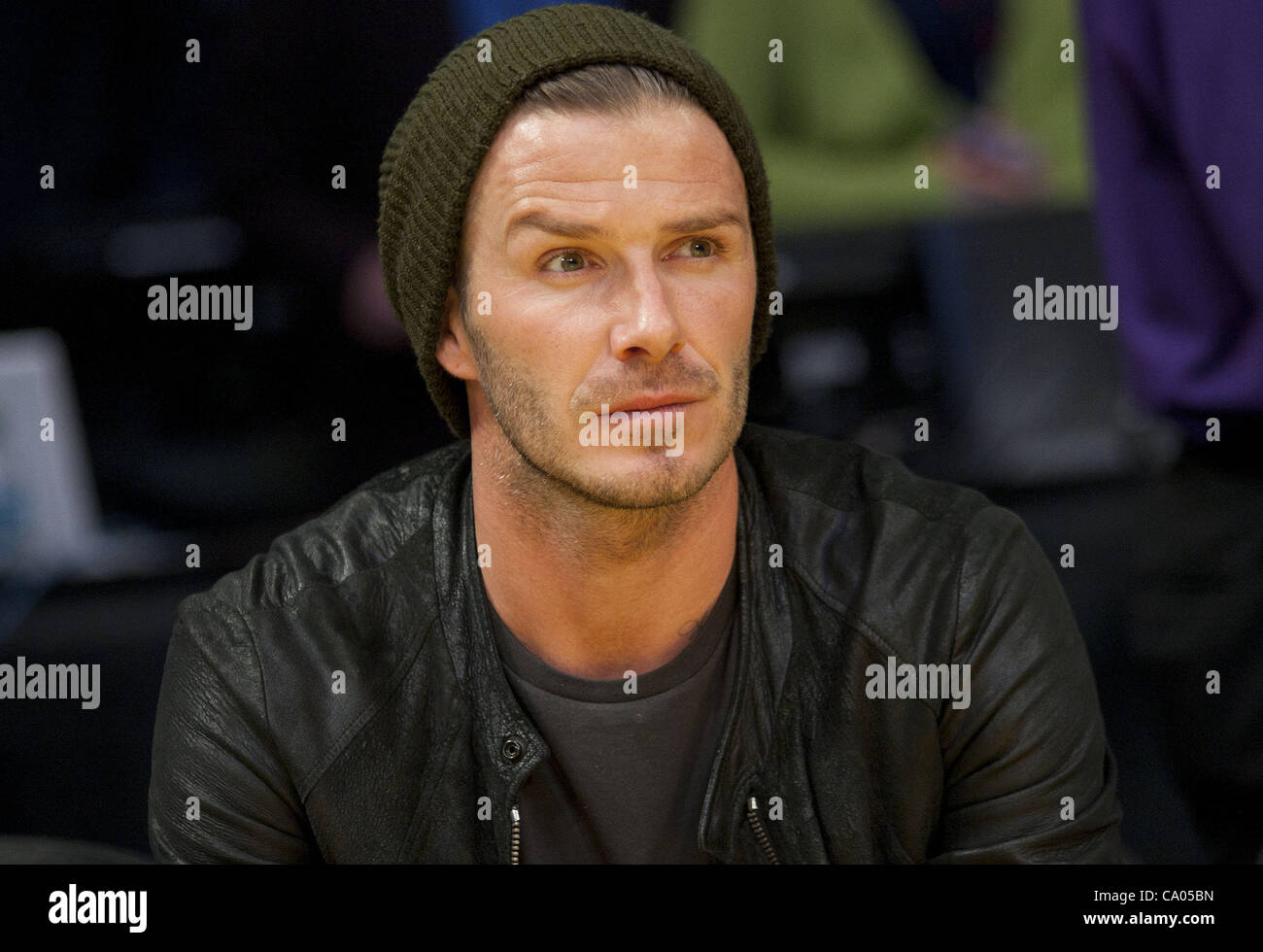 David beckham lakers 2012 hi-res stock photography and images - Alamy