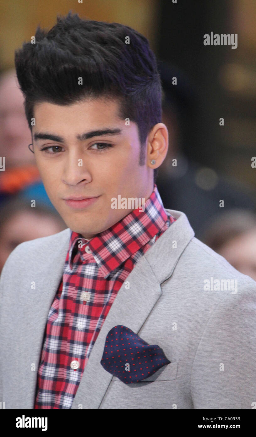 March 12, 2012 - New York, New York, U.S. - Singer ZAYN MALIK from the ...