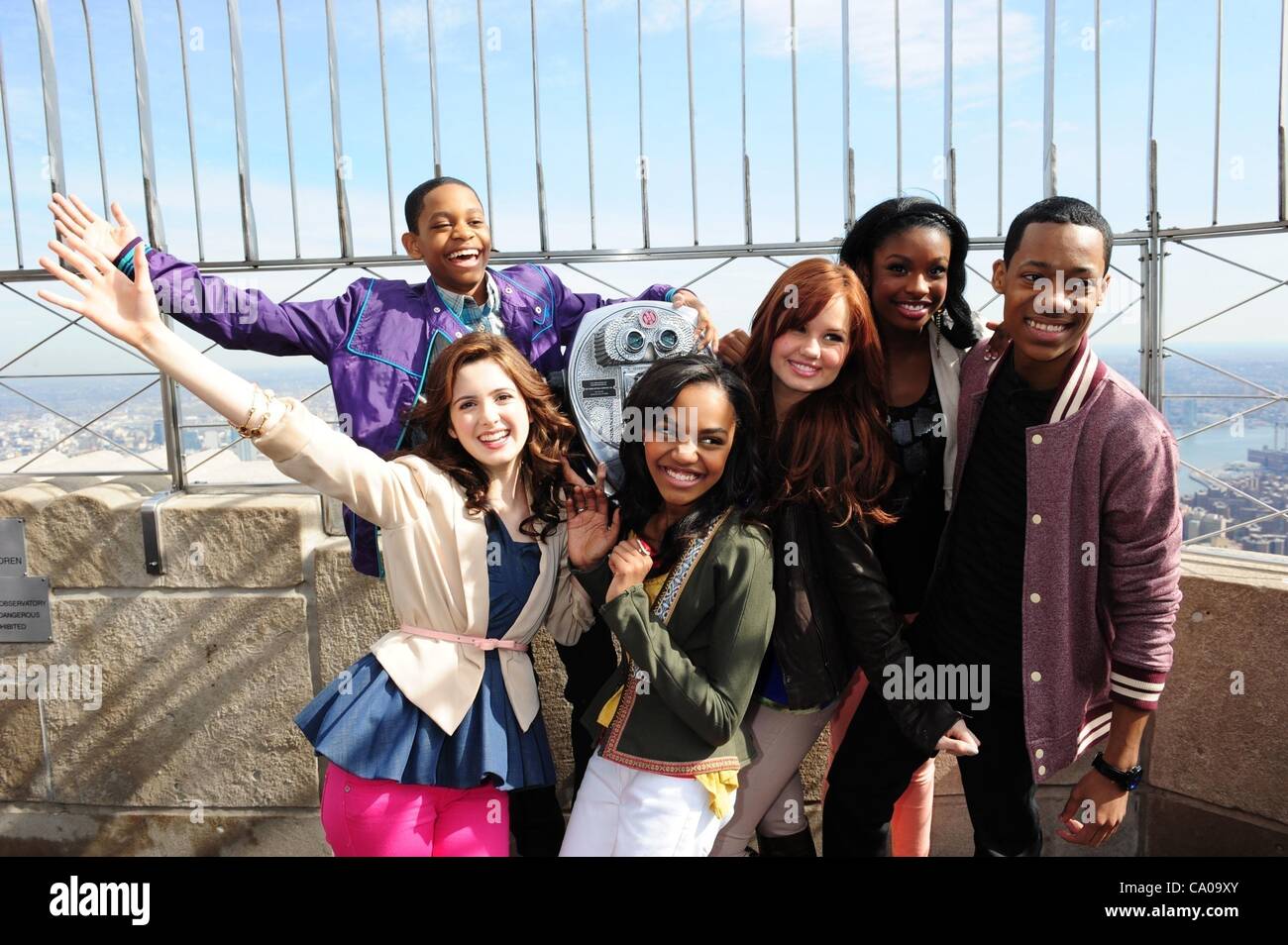 March 12, 2012 - Manhattan, New York, U.S. - Disney Channel stars DEBBY ...