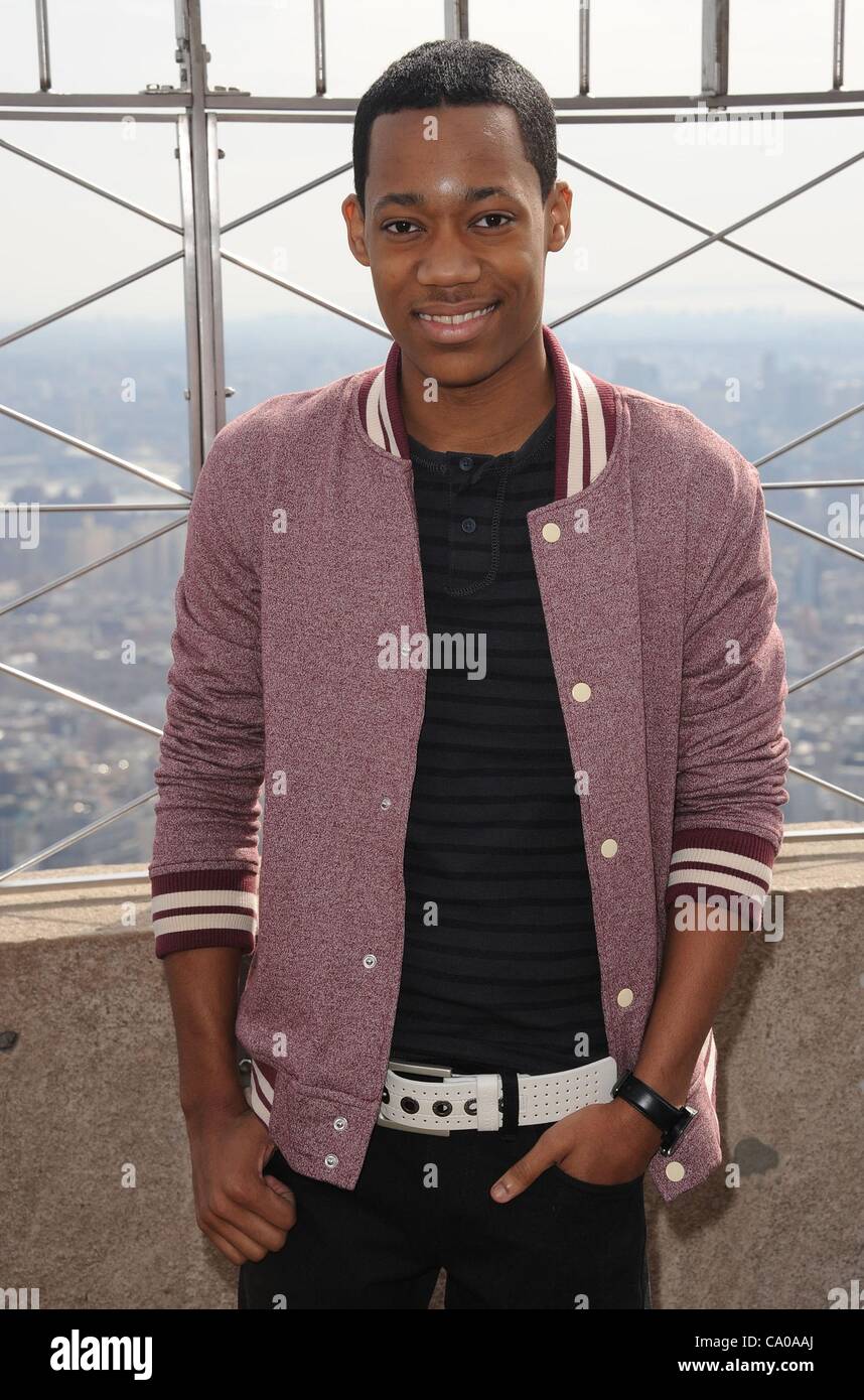 Tyler James Williams inside for Disney Channel's Young Stars Visit ...