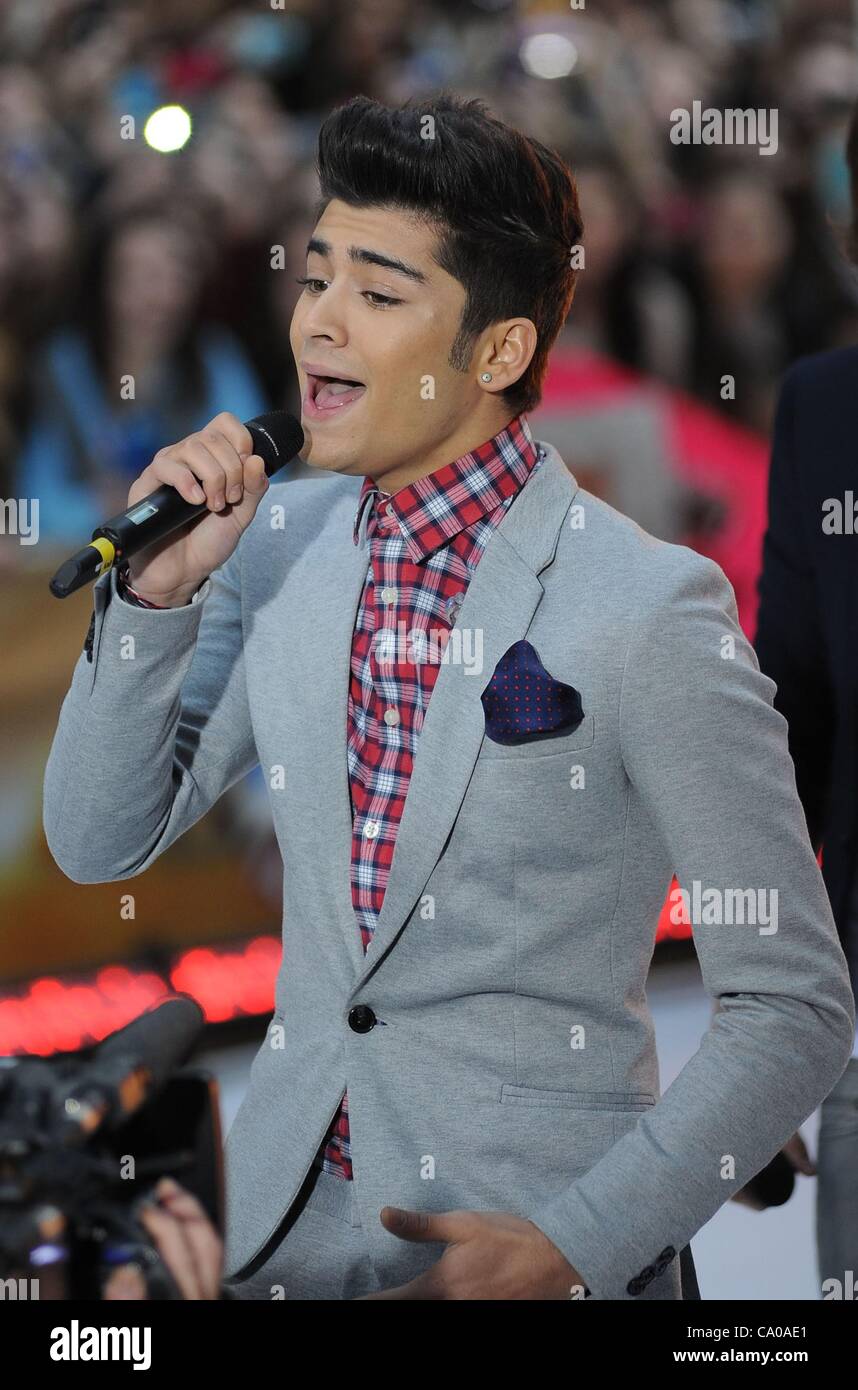 Zayn Malik at talk show appearance for NBC Today Show Concert with One ...
