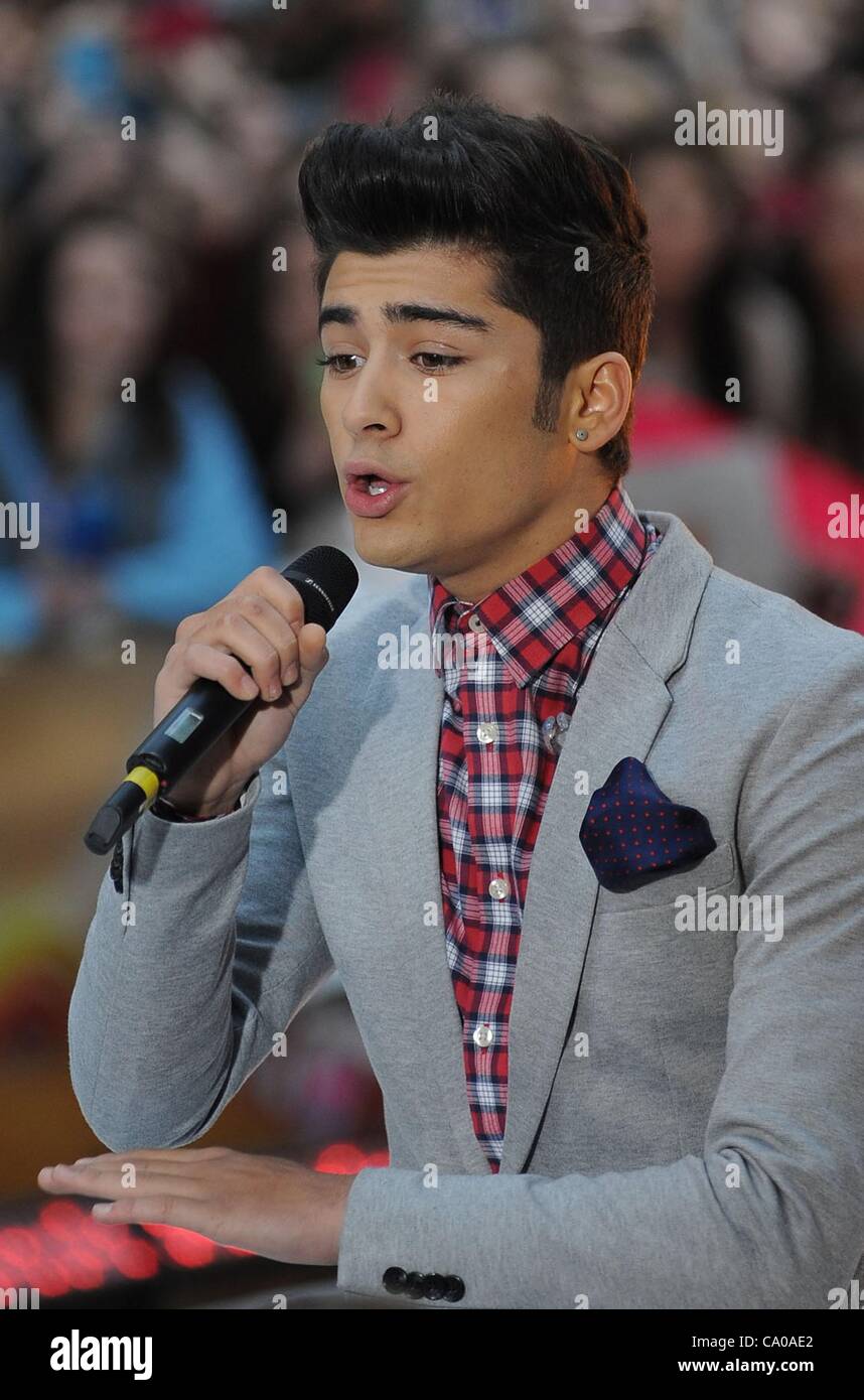 Zayn Malik at talk show appearance for NBC Today Show Concert with One ...