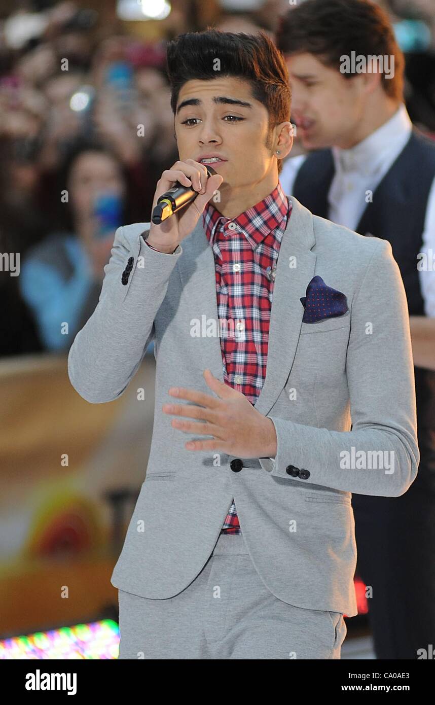 Zayn Malik at talk show appearance for NBC Today Show Concert with One ...
