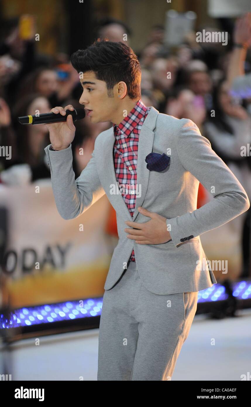 Zayn Malik at talk show appearance for NBC Today Show Concert with One ...