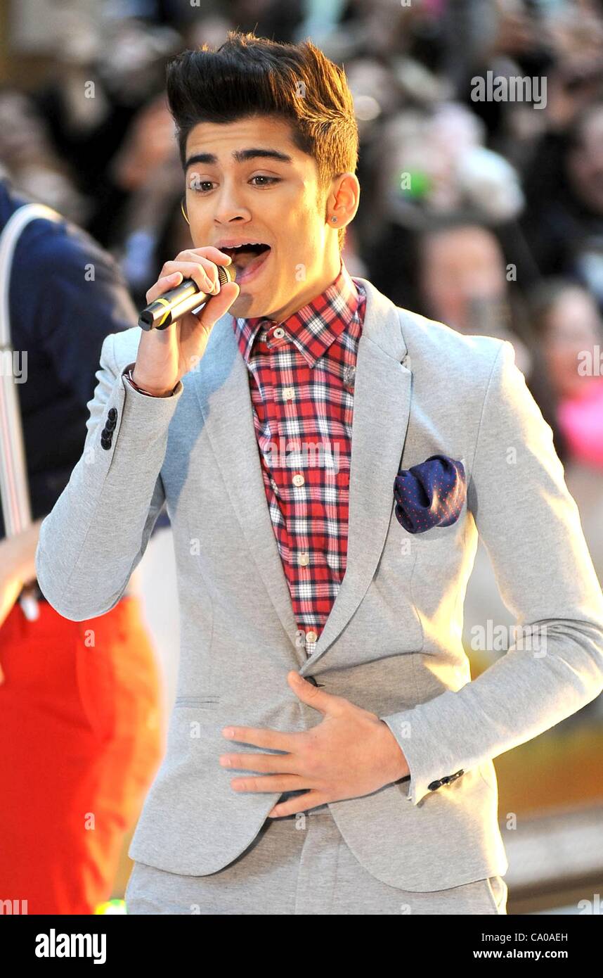Zayn Malik at talk show appearance for NBC Today Show Concert with One ...