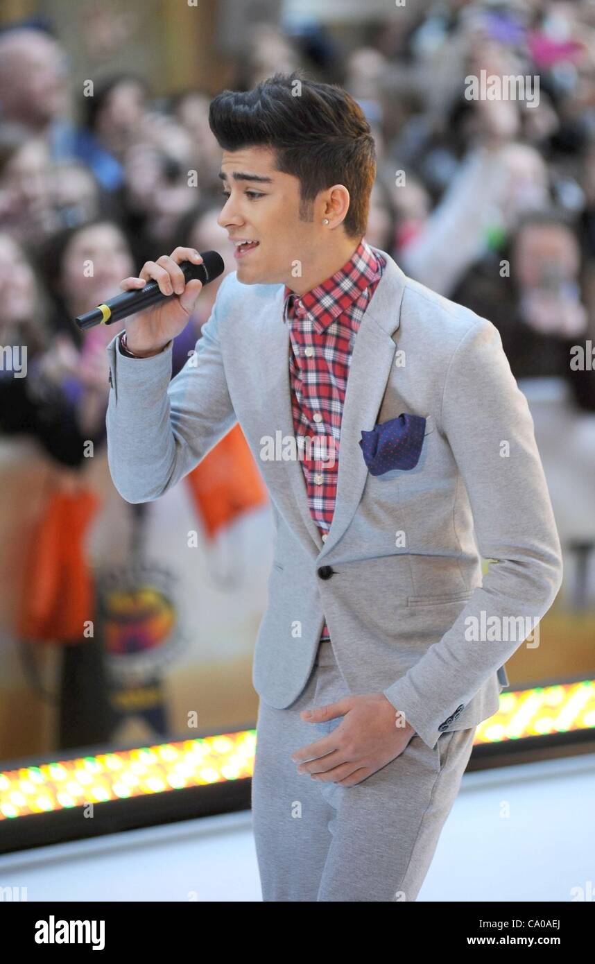 Zayn Malik at talk show appearance for NBC Today Show Concert with One ...