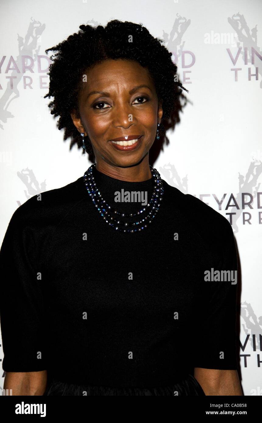 Sharon Washington at arrivals for Vineyard Theatre Gala, Hudson Theatre ...